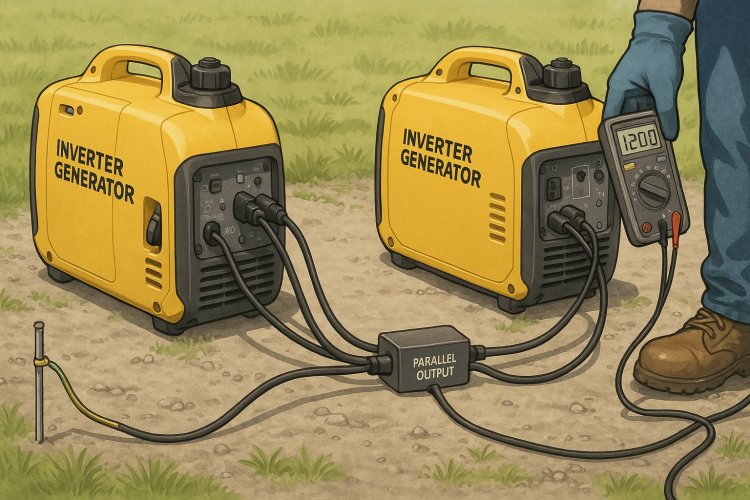 How to Connect Two Generators in Parallel (Without Damaging Them): The ...