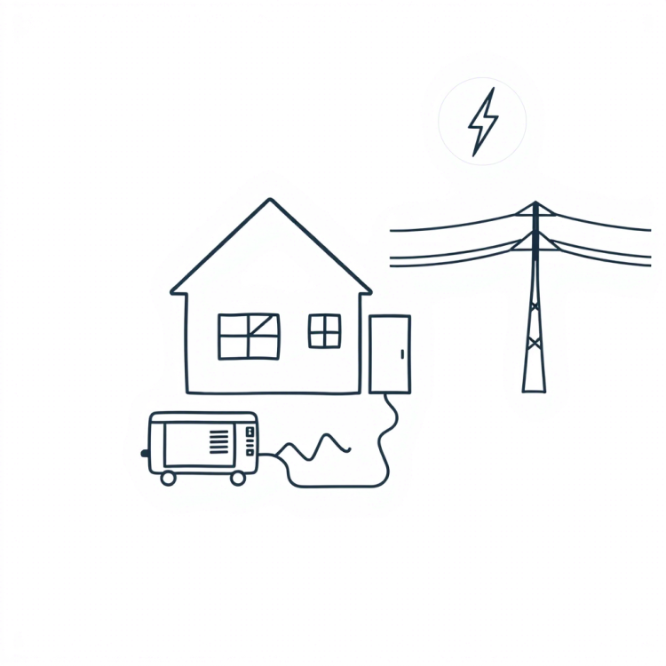 How to Tell if Power has been Restored when Using a Generator. - PowerHornet