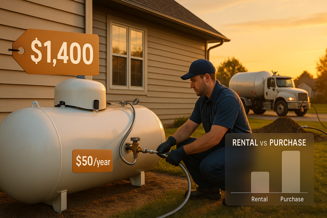 Guide to Propane Tank Costs: Installation, Sizing, and Long-Term Expenses - PowerHornet